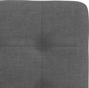 Jídelní židle 4 ks tmavě šedé textil 3315169