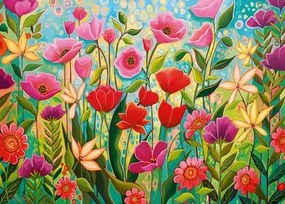 CHERRY PAZZI Puzzle Divoká krása / 1000 dílků / 70 × 50 cm