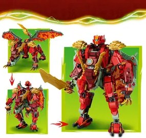 LEGO® NINJAGO® 71868 Wyldfyre a transformační dračí oblek / Počet dílk