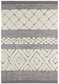 Mint Rugs - Hanse Home koberce Kusový koberec Handira 103906 Black/Cream - 80x200 cm