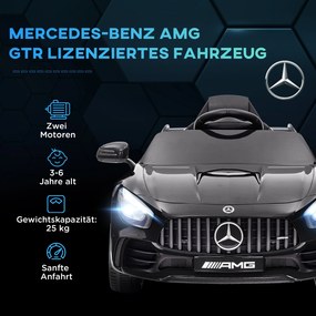 AIYAPLAY dětské elektrické autíčko 12 V dětské autíčko s dálkovým ovládáním 2.4G, USB, MP3, hudba, elektrické vozidlo se světly, měkký start, funkce …