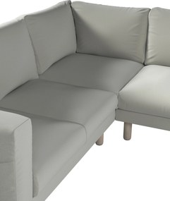 Potah na pohovku IKEA Norsborg rohová 4-místná barva zelená látka sametová