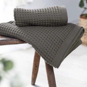 Vaflové ručníky a osušky - hnědá 2 Velikost: ručník 50 x 90