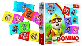 Trefl Domino papírové Paw Patrol/Tlapková patrola 28 kartiček společenská hra