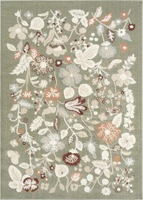 Angel Carpet, Kusový koberec Aurora 25 Green, 80x150, zelená, kancelář
