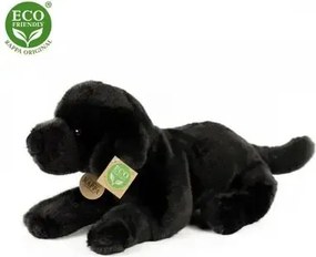 RAPPA Plyšový labrador černý 40 cm / ECO-FRIENDLY / od 0 měsíců