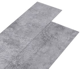 Podlahová krytina PVC 5,02 m² 2 mm samolepící betonová šedá,  146558
