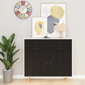Samolepicí tapety na nábytek 2 ks tmavé dřevo 500 x 90 cm PVC - Default Title