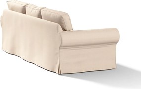 Potah na pohovku IKEA  Ektorp 3-místná, nerozkládací barva béžová látka pletený vzor