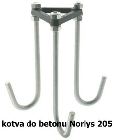 Ukotvení do betonu Norlys 205