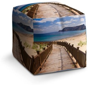 Sablio Taburet Cube Chodníček na pláž: 40x40x40 cm