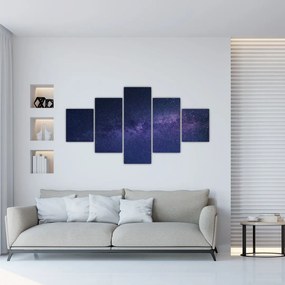 Obraz galaxie (125x70 cm)