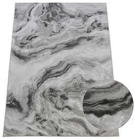 Vopi | Kusový koberec Accra 6509/10 grey - 160 x 230 cm