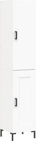 Skříň highboard bílá 34,5 x 34 x 180 cm kompozitní dřevo 3199105