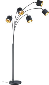 XXXLutz STOJACÍ OBLOUKOVÉ SVÍTIDLO, 71,5/200 cm - Stojací lampy - 007694027804