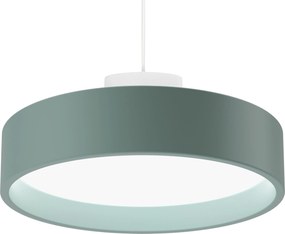 Závěsná lampa Circle Suspended LED 3000K 45,6 cm tlumená zelená