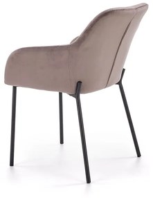 Halmar Jídelní židle K305 - šedá