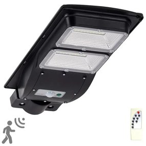 LED Solární pouliční lampa se senzorem STREET 2xLED/6W/3,2V IP65 + DO
