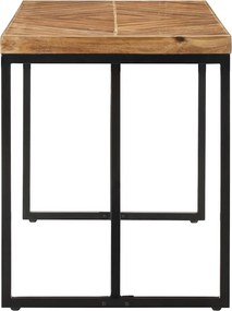 Jídelní stůl 120 x 60 x 76 cm masivní akácie a mangovník 323546