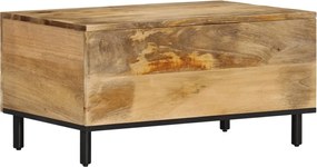 vidaXL Konferenční stolek 80x50x40 cm masivní mangovníkové dřevo [356896] Barva: Přírodní