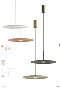 Redo 01-3047 - LED Lustr na lanku LAKE LED/13W/230V CRI 90 pr. 50 cm černá