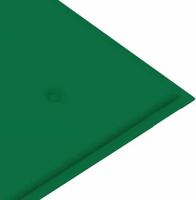 Zahradní lavice s poduškou 120 cm bambus 3063881