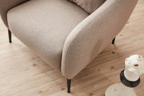Hanah Home Křeslo VENUS krémové 825BLC2744