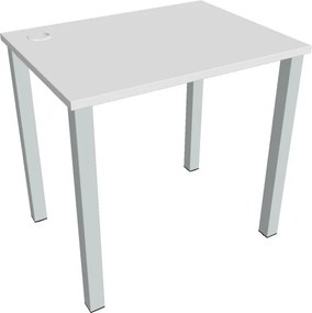 Hobis Kancelářský pracovní stůl Hobis UE 800, deskaakát, bílá RAL 9016