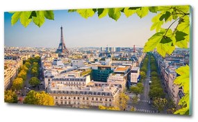 Wallmuralia Fotoobraz na skle Paříž 100x50