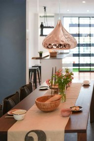 Toolight Rea, Zrcadlová lampa Závěsné APP270-1CP z růžového zlata, OSW-00879
