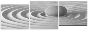 Obraz na plátně - Relaxační kámen - panoráma 5192QE (150x50 cm)