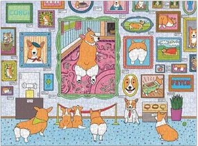 GALISON Puzzle Muzeum Corgi / 1000 dílků / 69 x 51 cm