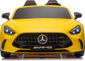 LEAN CARS Elektrické autíčko Mercedes GT63 AMG DK-GT63 24V LCD žluté