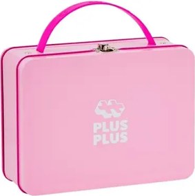 PLUS-PLUS Stavebnice BIG Kufřík Pastel / 70 dílků / kovový kufřík / od