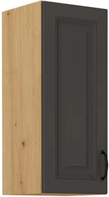 Kuchyňská skříňka Stilo 30 G-72 1F korpus dub artisan, dvířka šedá