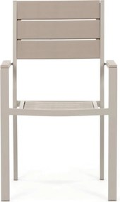 Zahradní sestava AZS-B1656 CRM, polywood, béžová (156 x 78) cm