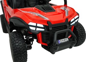Ramiz Elektrická bugina Gravity pro děti červená + pohon 4x4 + dálkové ovládání