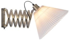 Halo Design 731572 nástěnná lampa Medina X mosaz, 40-82cm