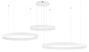 Nova Luce trojdílné LED svítidlo Motif - bílá