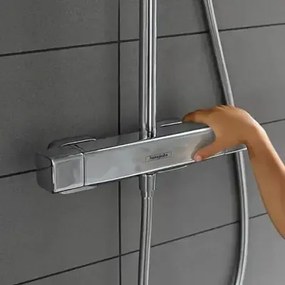Hansgrohe Croma - Sprchový set Showerpipe s termostatem | 1jet | EcoSm
