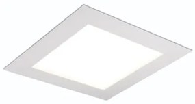 Zápustné LED svítidlo Kohl Lighting DISC SQ 120x120mm bílé 8W 3000K