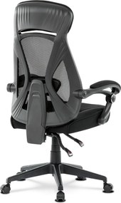 Ergonomická kancelářská židle VIGELTI - černá síťovina