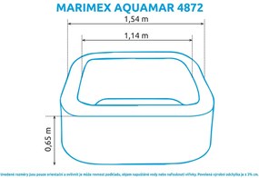 Marimex | Vířivý bazén Marimex AQUAMAR 4872 | 11400288