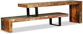TV stolek | masivní recyklované dřevo