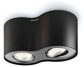 Philips Philips 53302/30/16 - LED Stmívatelné bodové svítidlo PHASE 2xLED/4,5W/230V P1116