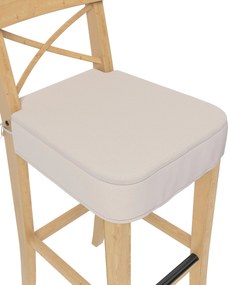 Sedák na židli IKEA Ingolf - barová barva béžová látka sametová