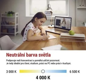 Emos lighting LED žárovka Filament A60 A CLASS/ E27 / 5 W (75 W) / 1 060 lm / neutrální bílá 1525283412