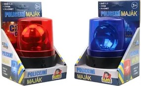 Maják na baterie modro-červený / Hračka / plast / od 3 let