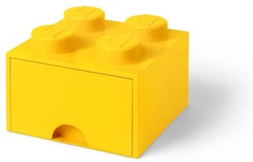 Žlutý úložný box se šuplíkem LEGO®