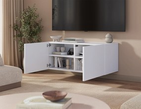 ADRK Furniture Lila Závěsný TV stolek ADRK-RTV-LIL-100-W